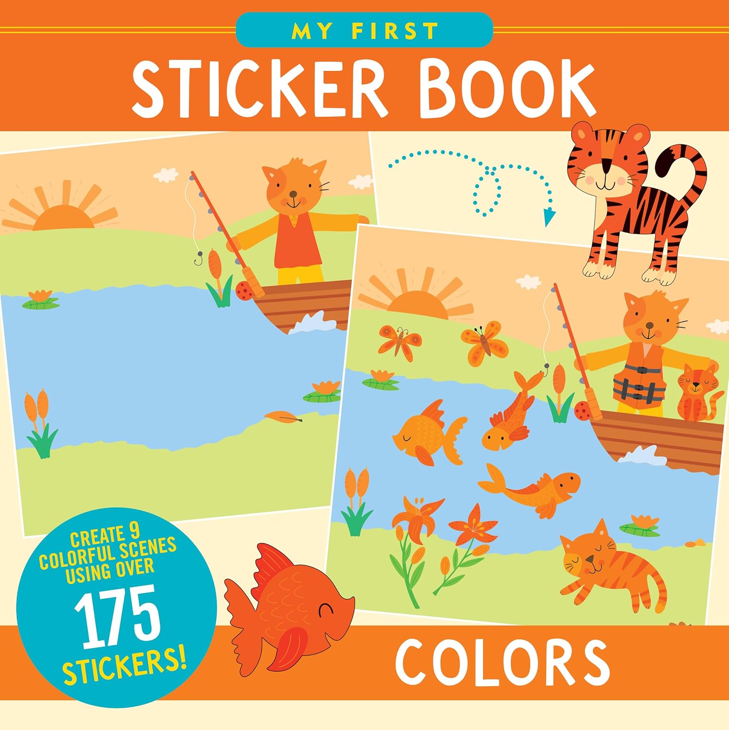 My First Sticker Book - Colors (175 Stickers): Peter Pauper Press ...