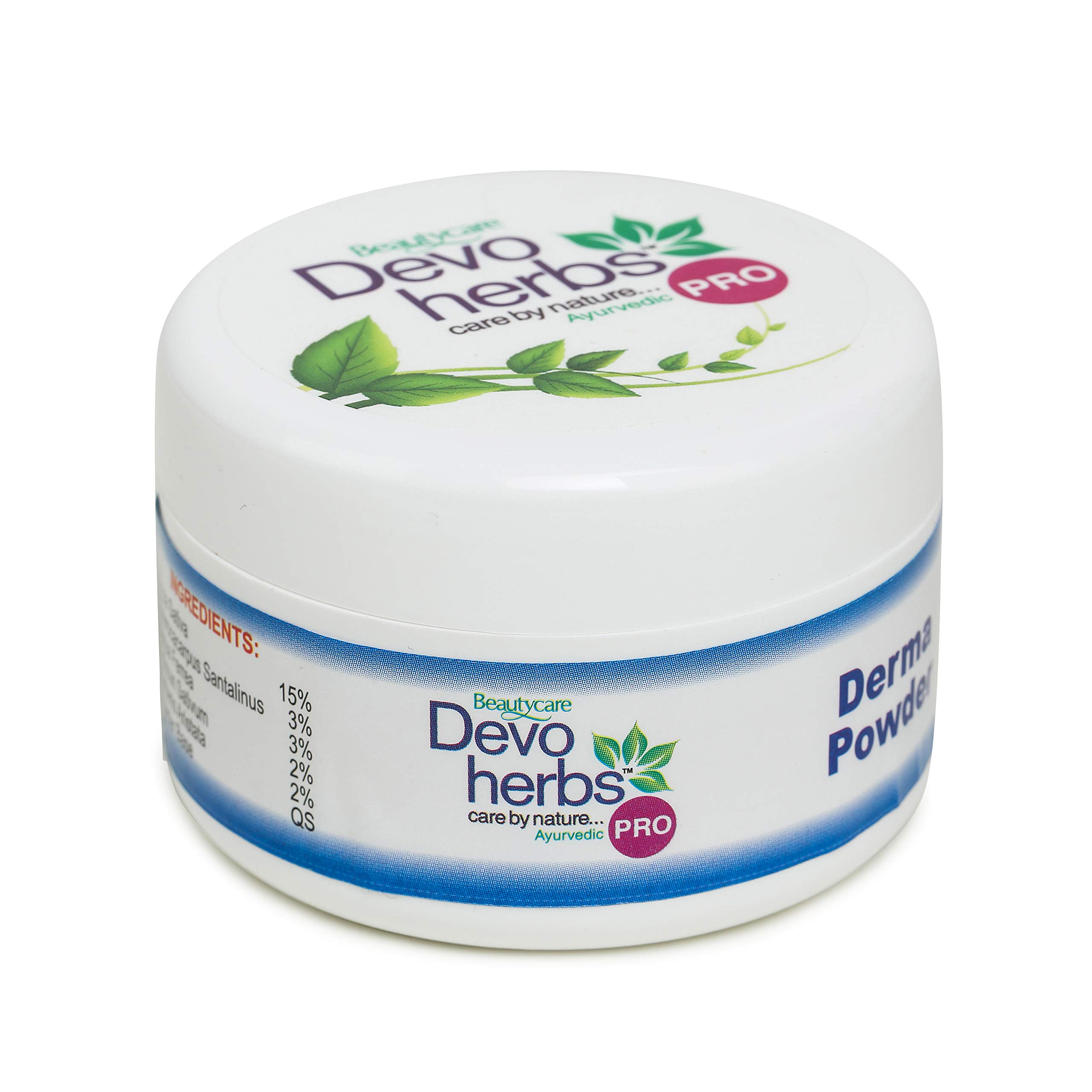 Devoherbs Herbal and Ayurvedic Derma Powder (165 Gram) : Amazon.in: Beauty