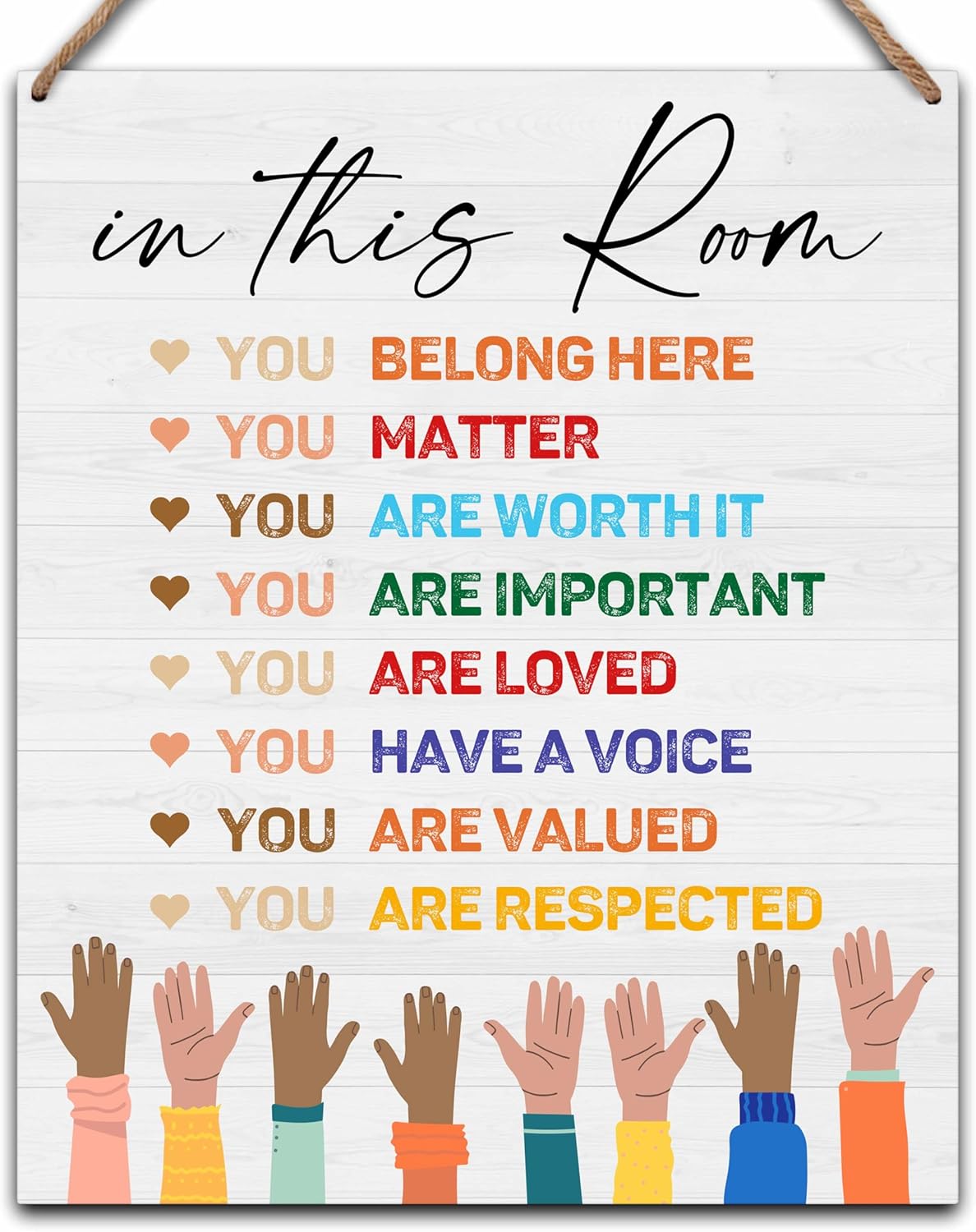 Amazon.com : Inspirational Classroom Decor - Ready to Hanging In This ...