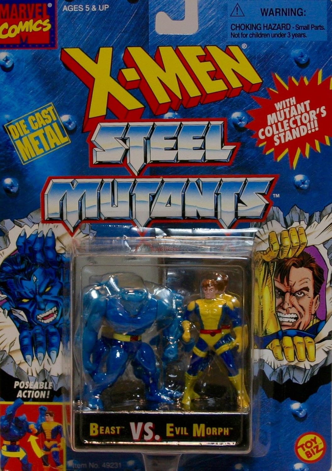 Amazon.co.jp: X-men Steel Mutants: Beast Vs. Evil Morph by Toy Biz : DVD