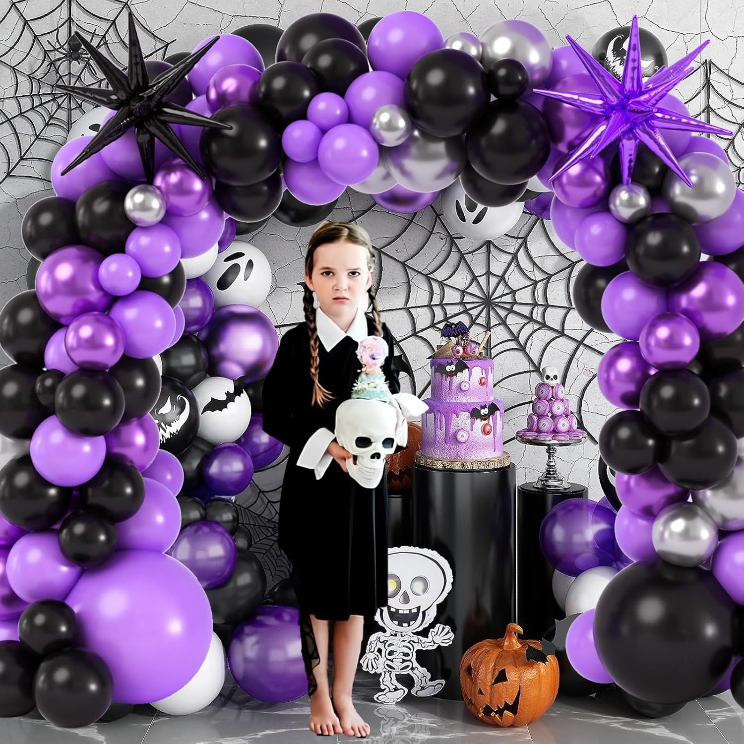 Decoraciones Negras Y Moradas