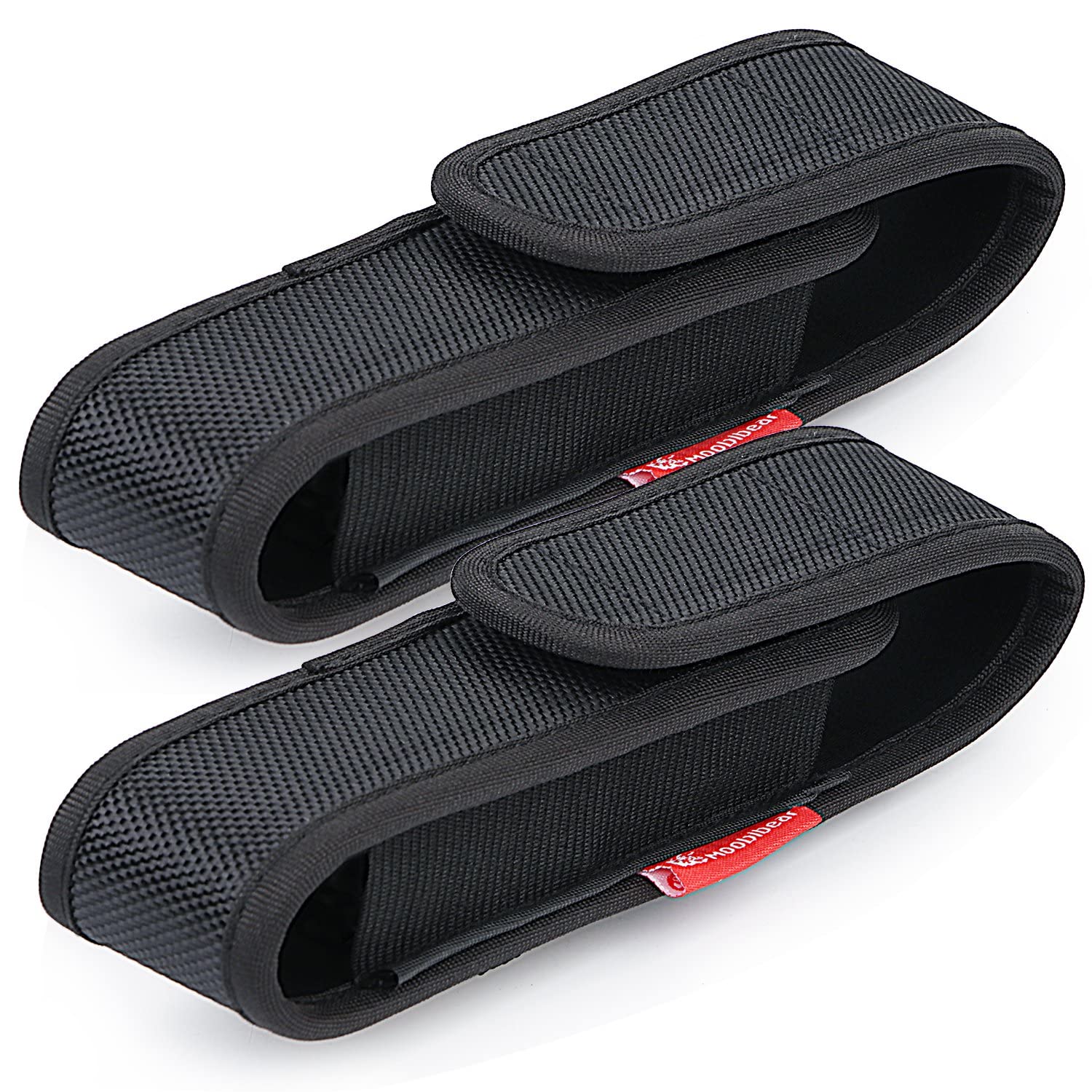 Amazon.com: Moobibear 2-Pack Nylon Flashlight Holster for Duty Belt ...