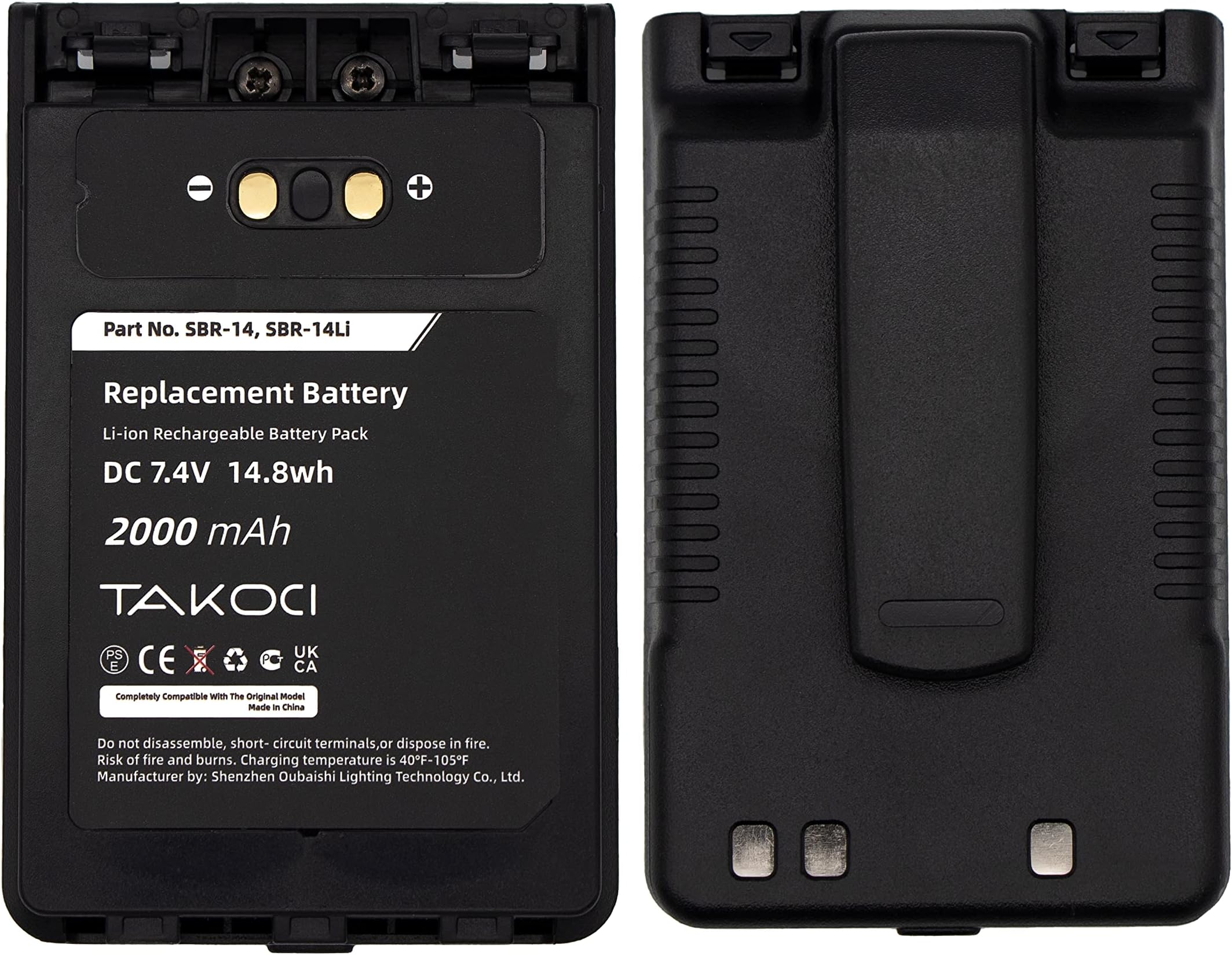 Amazon.com: Yaesu FNB-102Li Hi Capacity Battery for VX-8R, VX-8DR ...