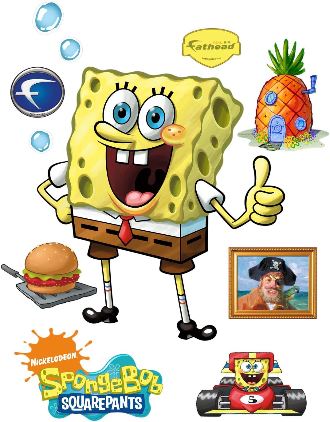 Amazon.com: SpongeBob Square Pants Wall Decal : Tools & Home Improvement