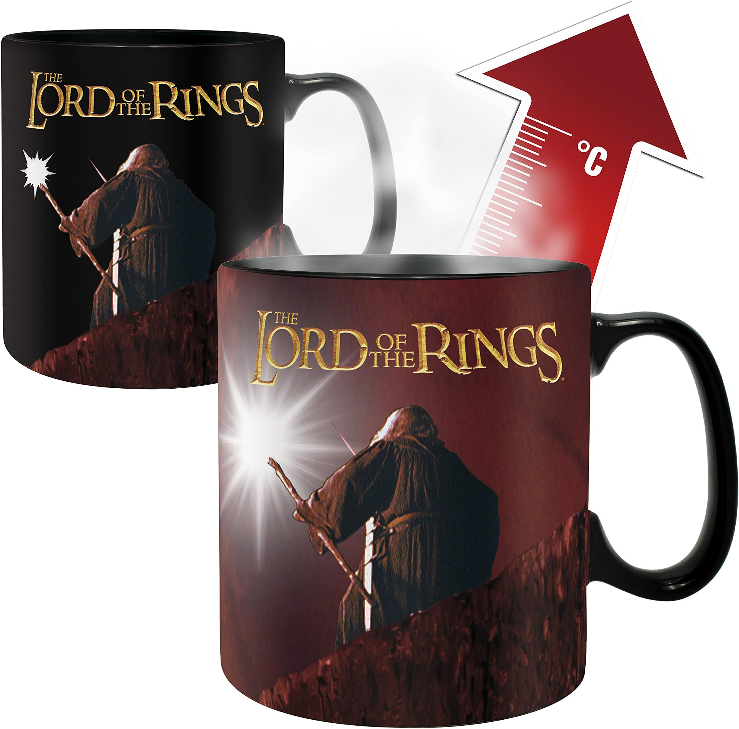 Mugtime (TM) - Middle Earth Map, Lord of The Rings Mug - Morph Magic ...