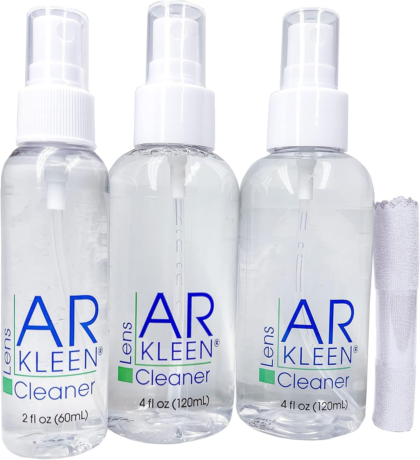 Amazon.com: AR Kleen Lens Cleaning Kit (10 Fl Oz + 1 Cloth) : Health ...