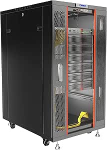 Amazon.com: Sysracks Server Rack Network Cabinet 27U Locking Deep Server Cabinet 32-Inch Depth ...
