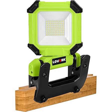 LED Rechargeable Work Light, 2100LM COB Magnetic Clip on Worklight 270 ...