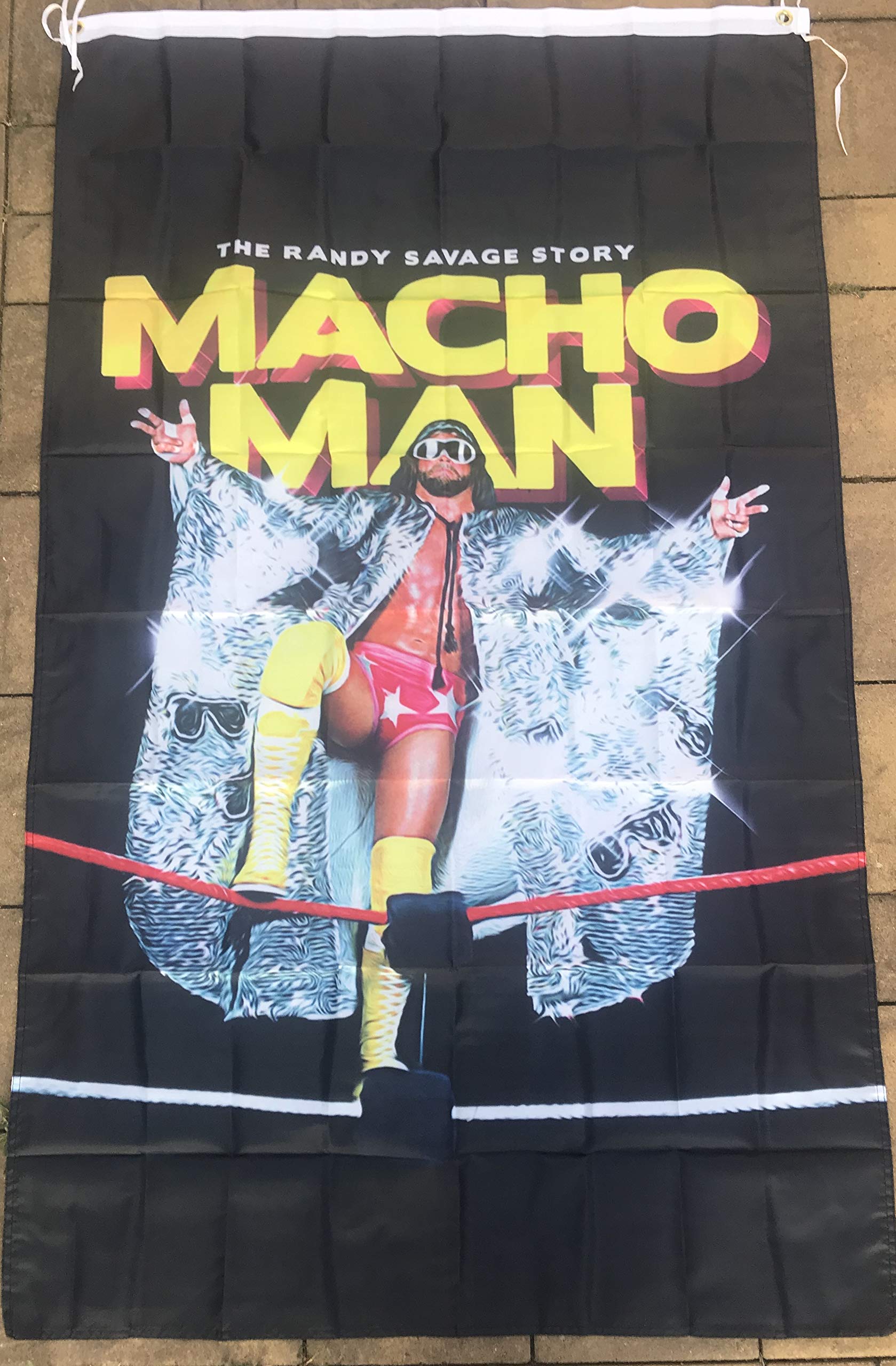 Macho Man Flag Macho Man's Brother: 'Randy Has Never Taken Steroids In