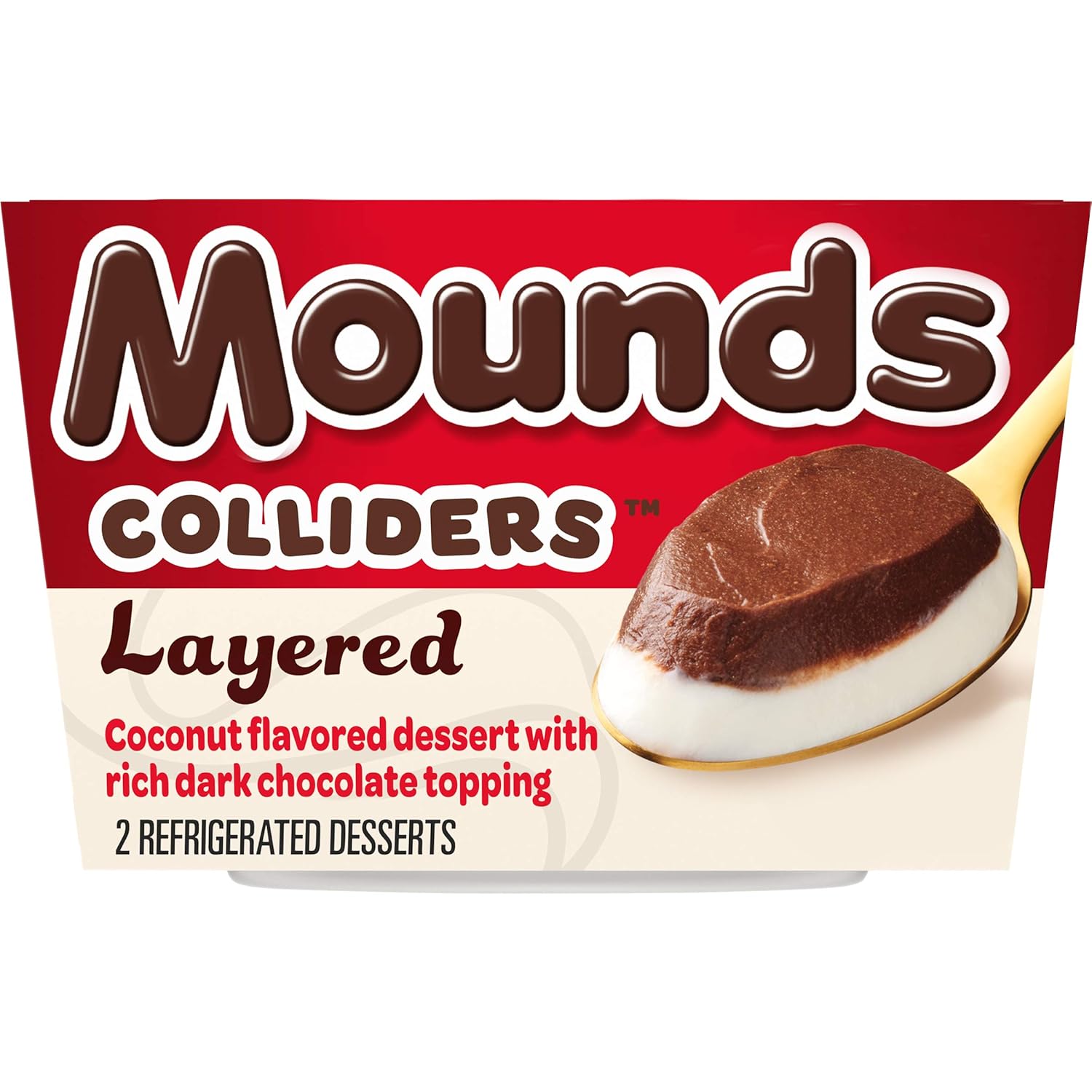 Amazon.com: COLLIDERS™ Layered MOUNDS Refrigerated Dessert, 2 ct Pack ...