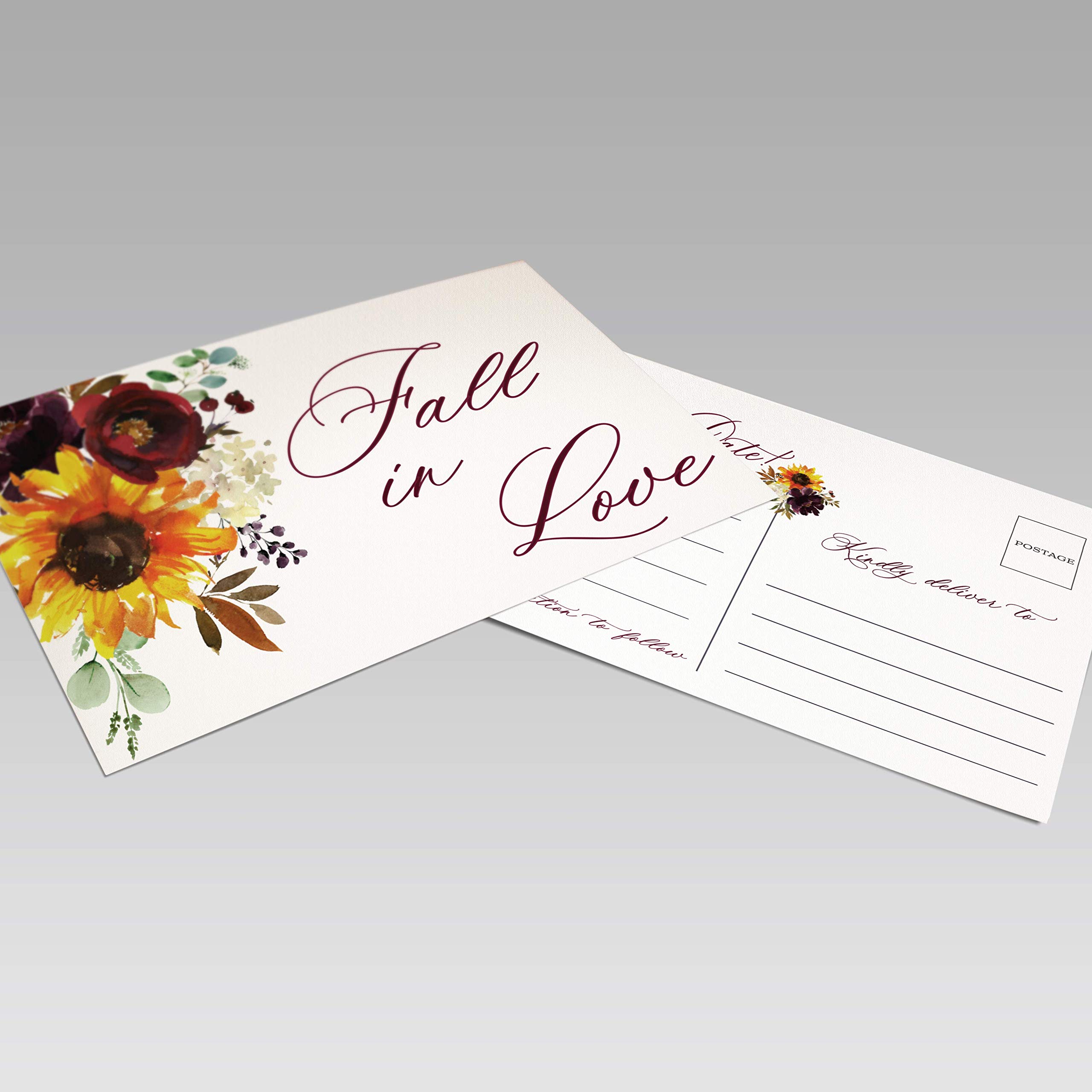 Tarjeta Para Guardar La Fecha En Color