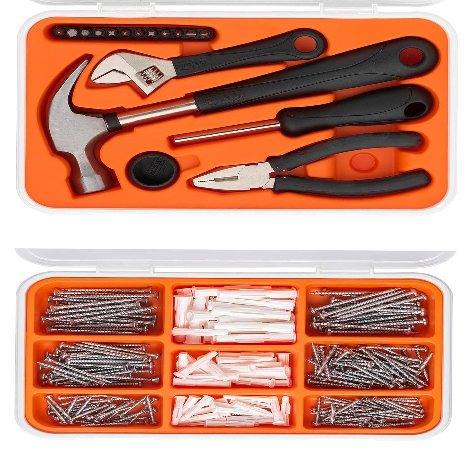 IKEA Tool KIT Combo (17-Piece Tool Set + 260-piece Screw and Plug Set ...