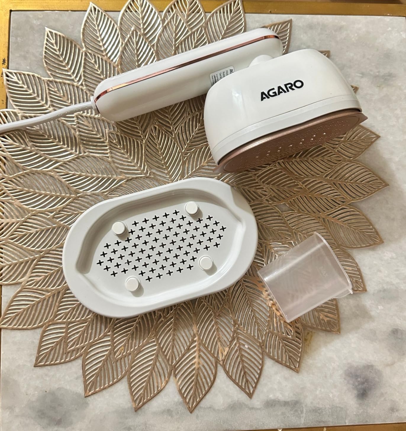 AGARO Regal Mini Garment Steamer, 1200 Watts, Wrinkle Remover, Fast ...
