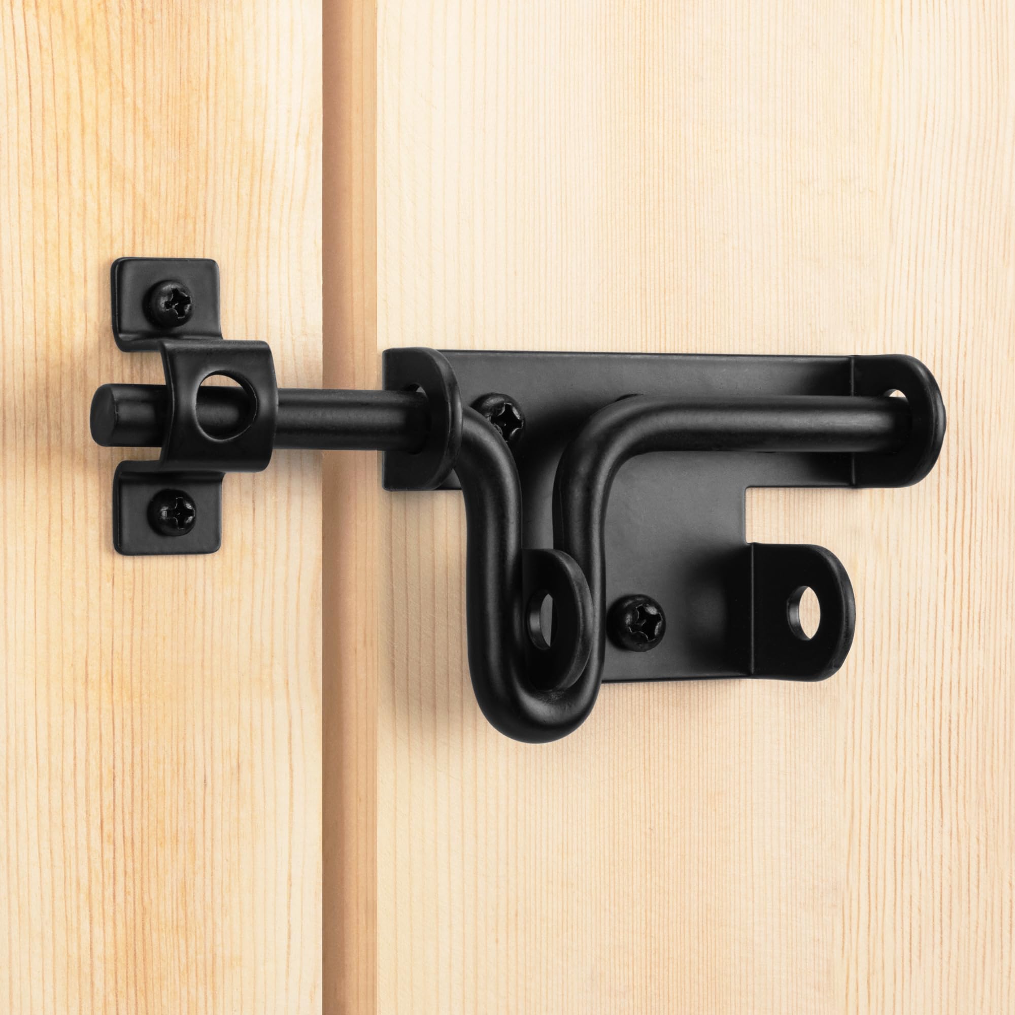 Snapklik.com : YONSIN 4 Pcs Slide Bolt Gate Latch Heavy Duty For Wooden ...