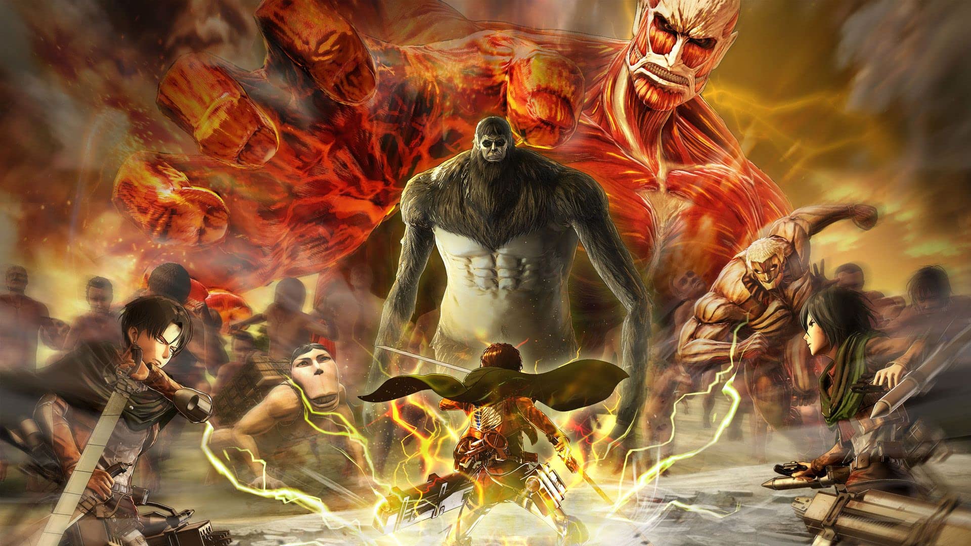 Buy Attack on Titan Anime , Anime for Gaming Room ,Shingeki ni Kyojin ...