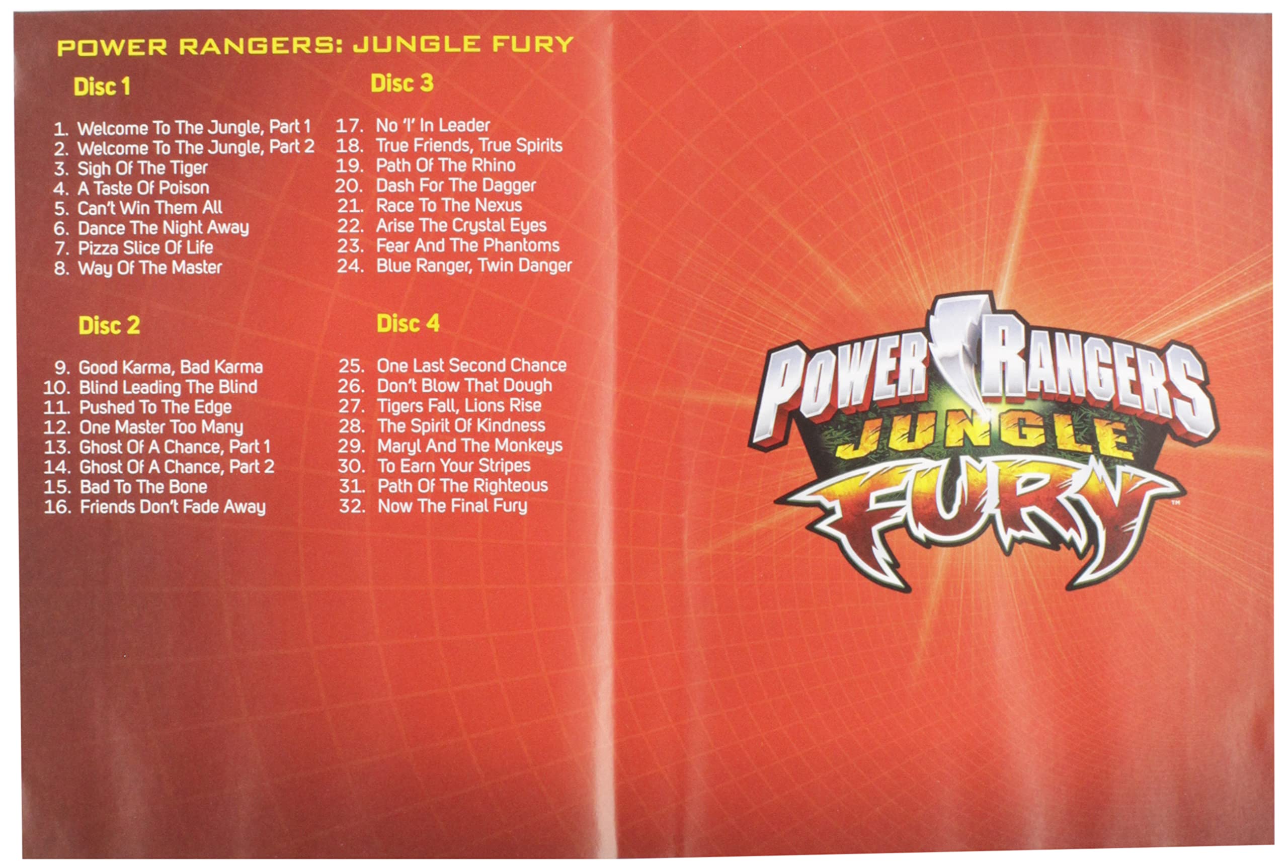 Buy Power Rangers: Jungle Fury: The Complete Series Online at ...