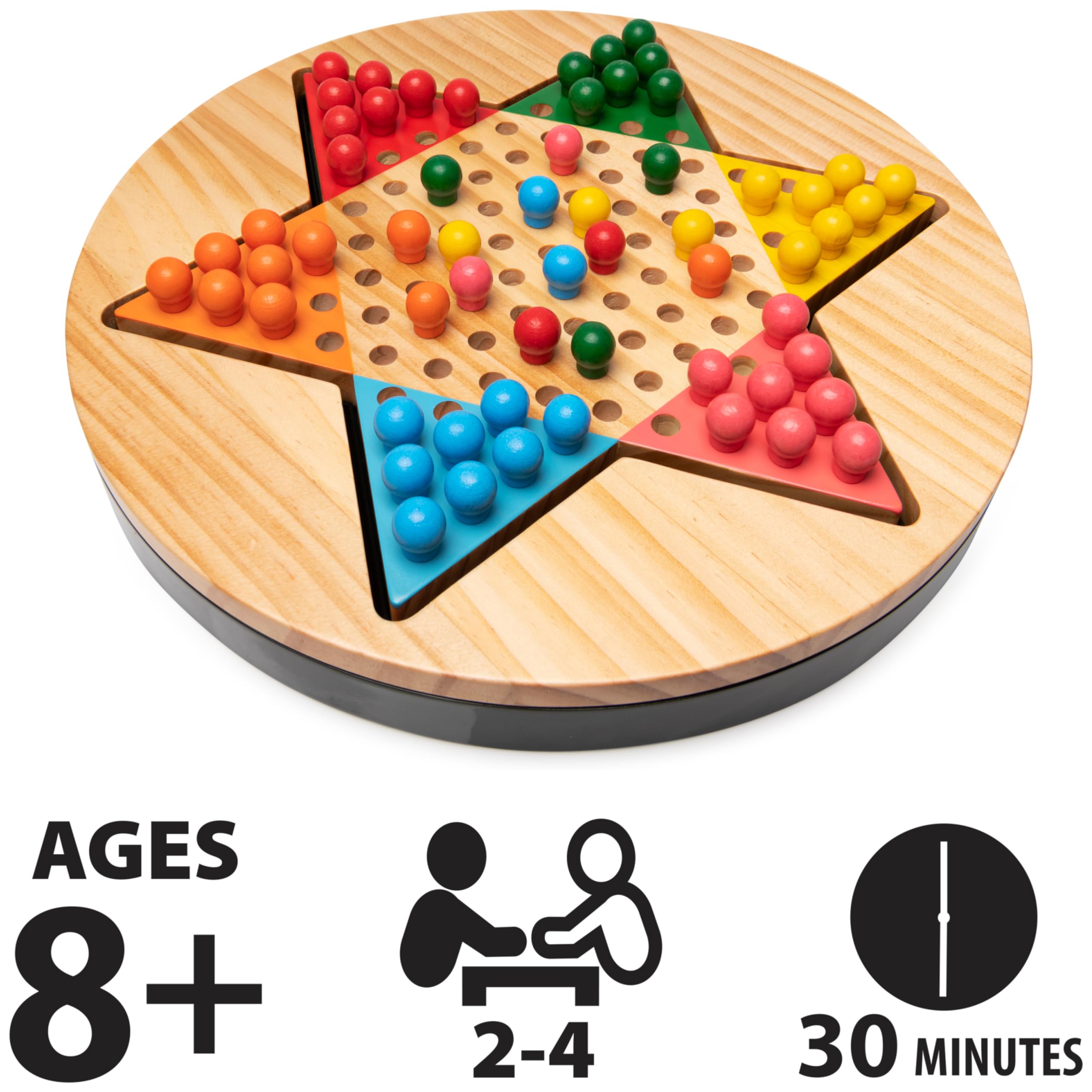 Snapklik.com : Spin Master Games Legacy Deluxe Chinese Checkers ...
