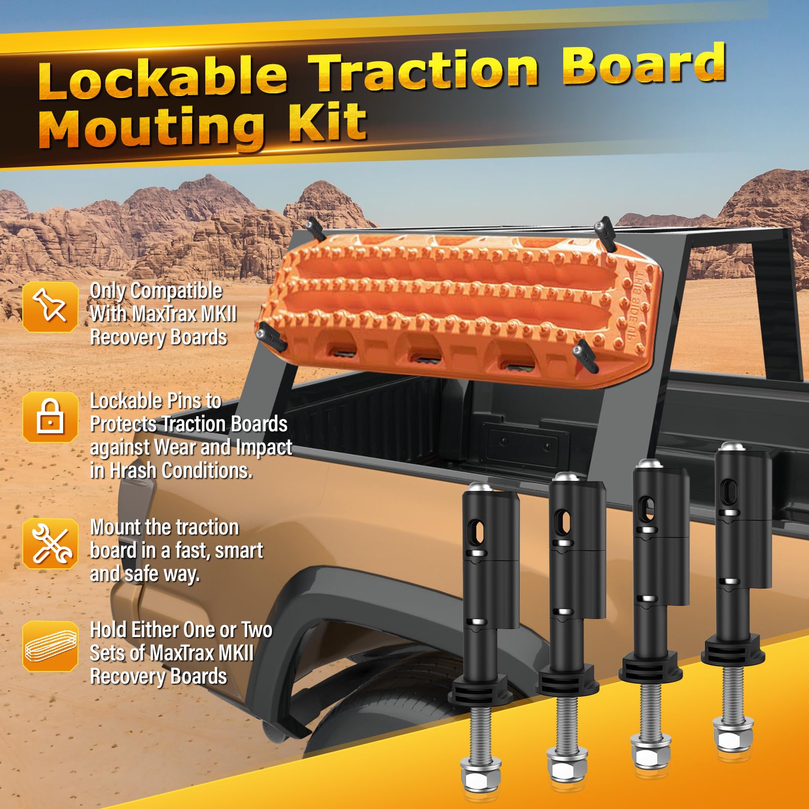 Snapklik.com : Mounting Pins For Recovery Boards, Lockable Design ...