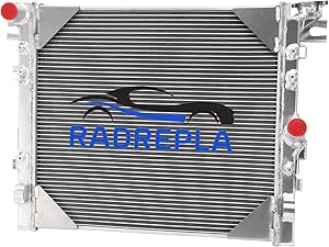 Amazon.com: RADREPLA CU2957 1 Row Aluminum Radiator for 2007-2018 Jeep ...