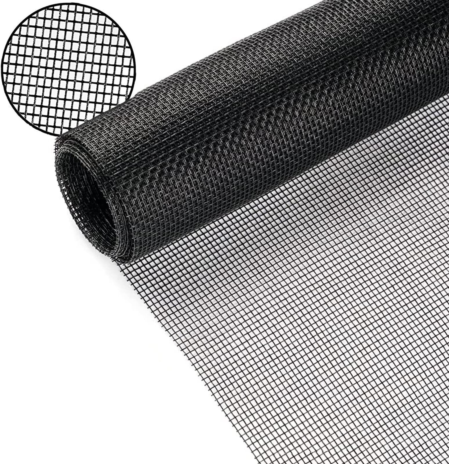 Weysoo Insect Mesh, 250cm x 120cm Fly Screen Mesh for Covering Windows ...
