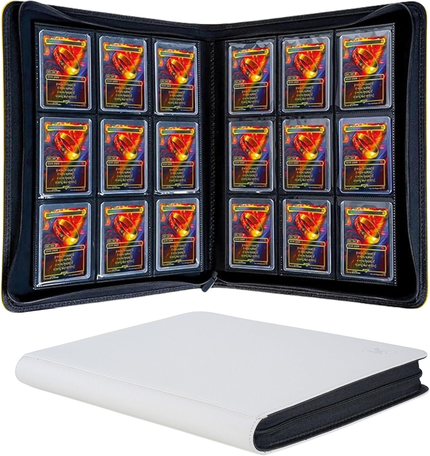 Amazon.com: KUOOKING Toploader Binder - Holds 288+ TopLoaders for Cards ...