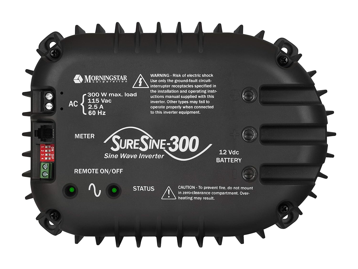 Amazon.com: Morningstar SureSine 300W Power Inverter, Pure Sine Wave ...