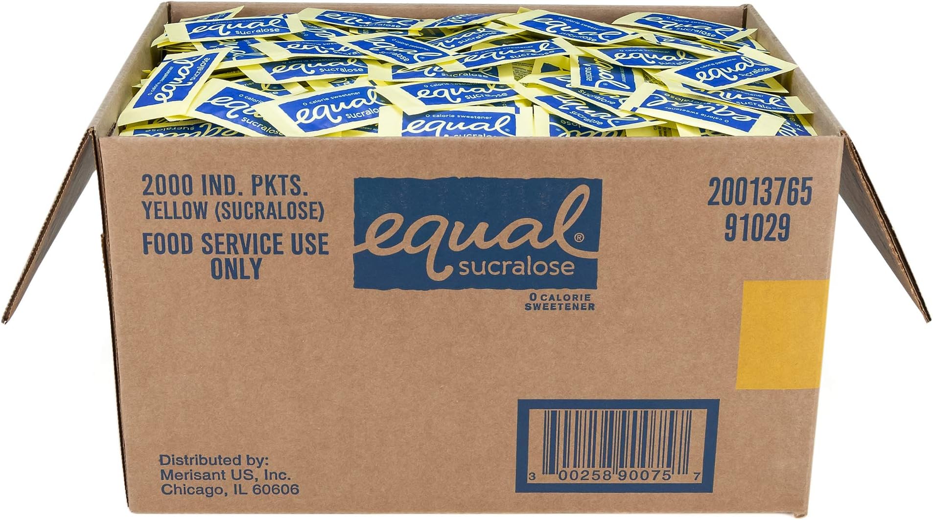 Amazon.com: EQUAL Yellow 0 Calorie Sweetener, Sucralose Sugar ...