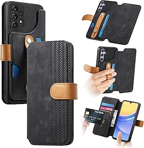 Amazon.com: Asuwish Phone Case for Samsung Galaxy A23 5G/4G Wallet Cover with RFID Blocking ...