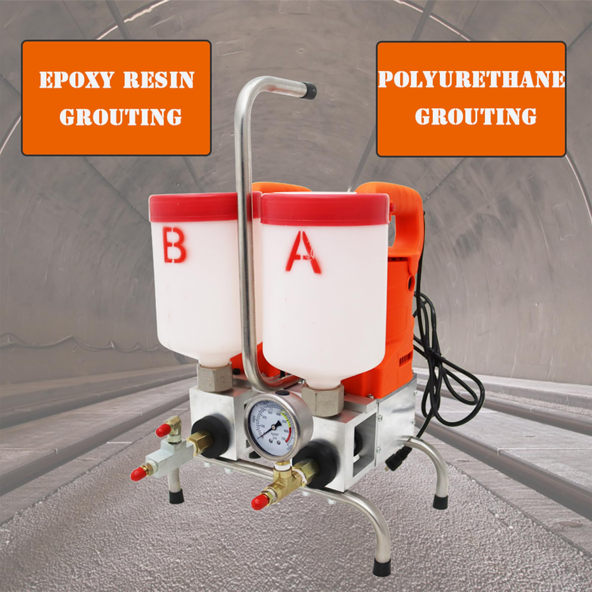 Snapklik.com : High Pressure Grouting Machine Electric Epoxy ...