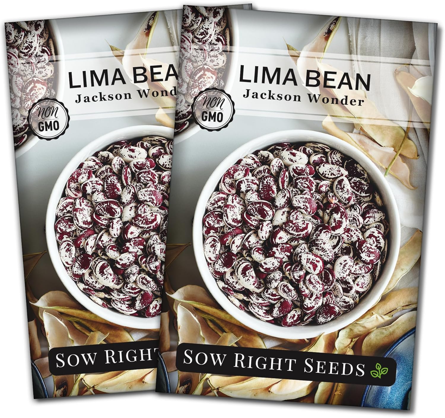 Amazon.com : Sow Right Seeds - Jackson Wonder Lima Bean Seeds for ...
