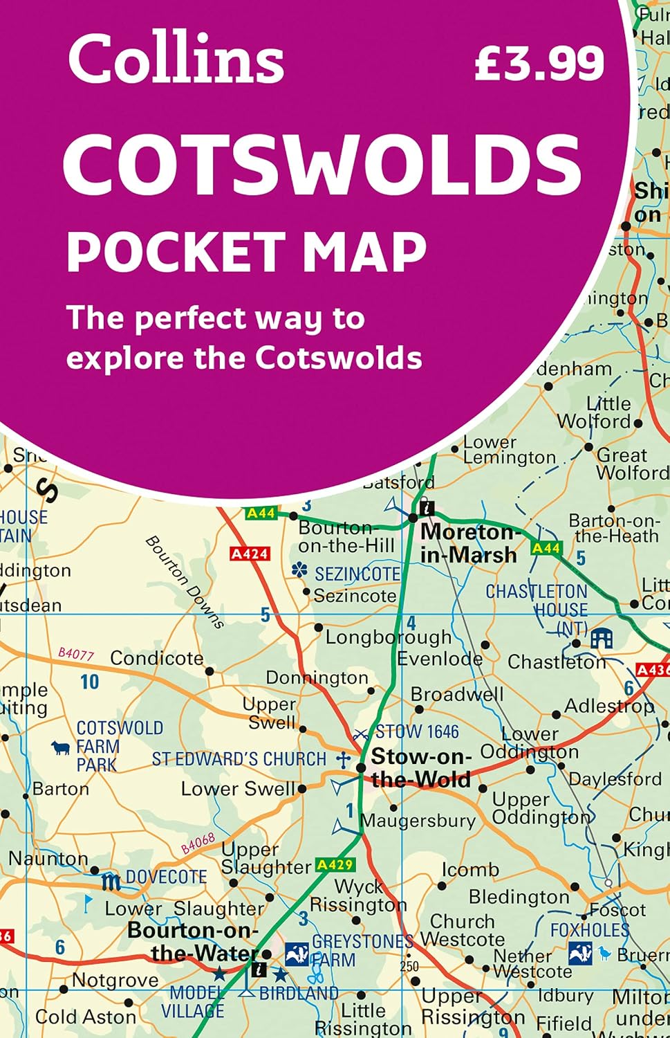 Cotswolds Pocket Map: The perfect way to explore the Cotswolds: Amazon ...