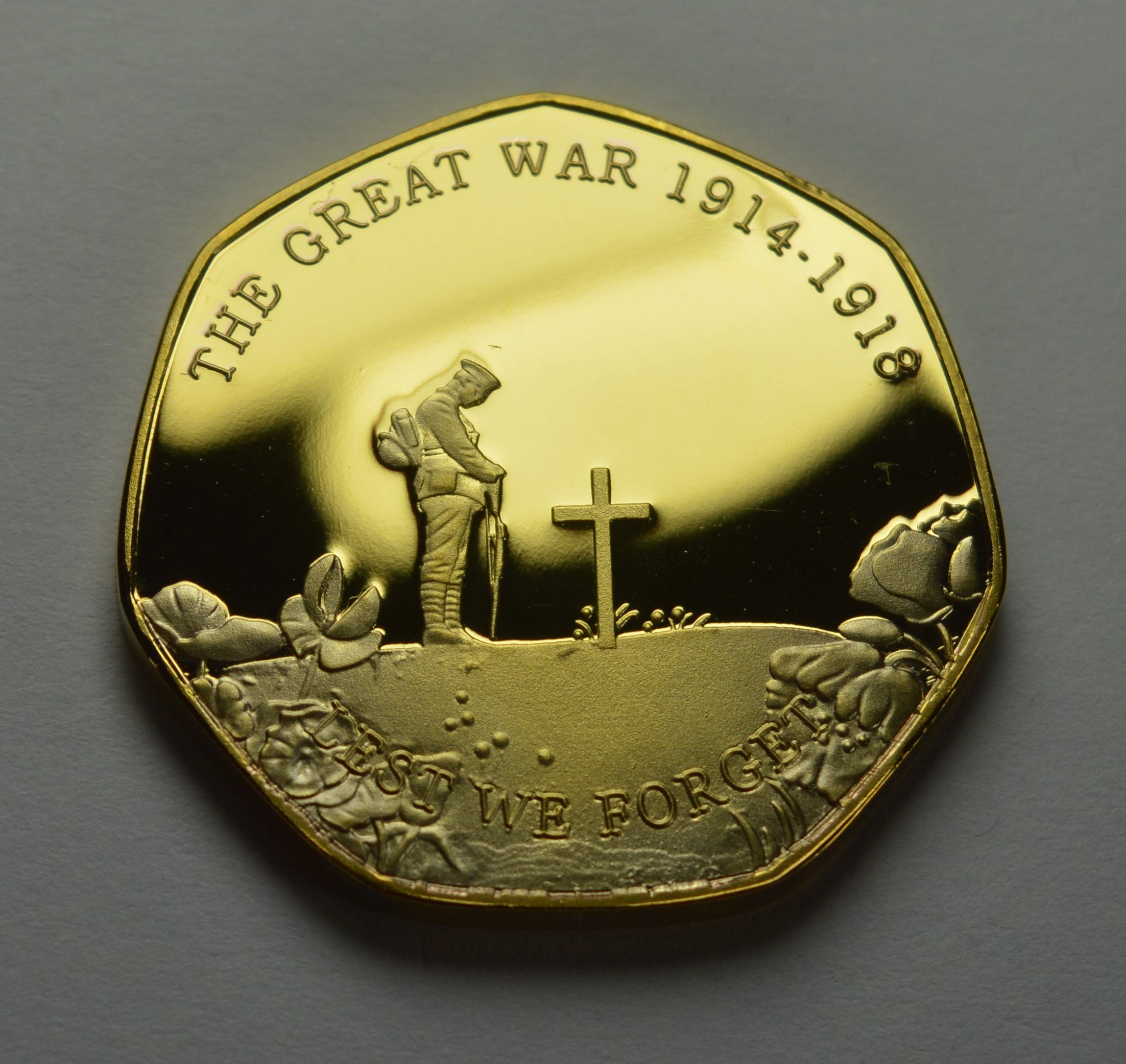 Buy The Commemorative Coin Company WW1 ARMISTICE 24ct Gold ...