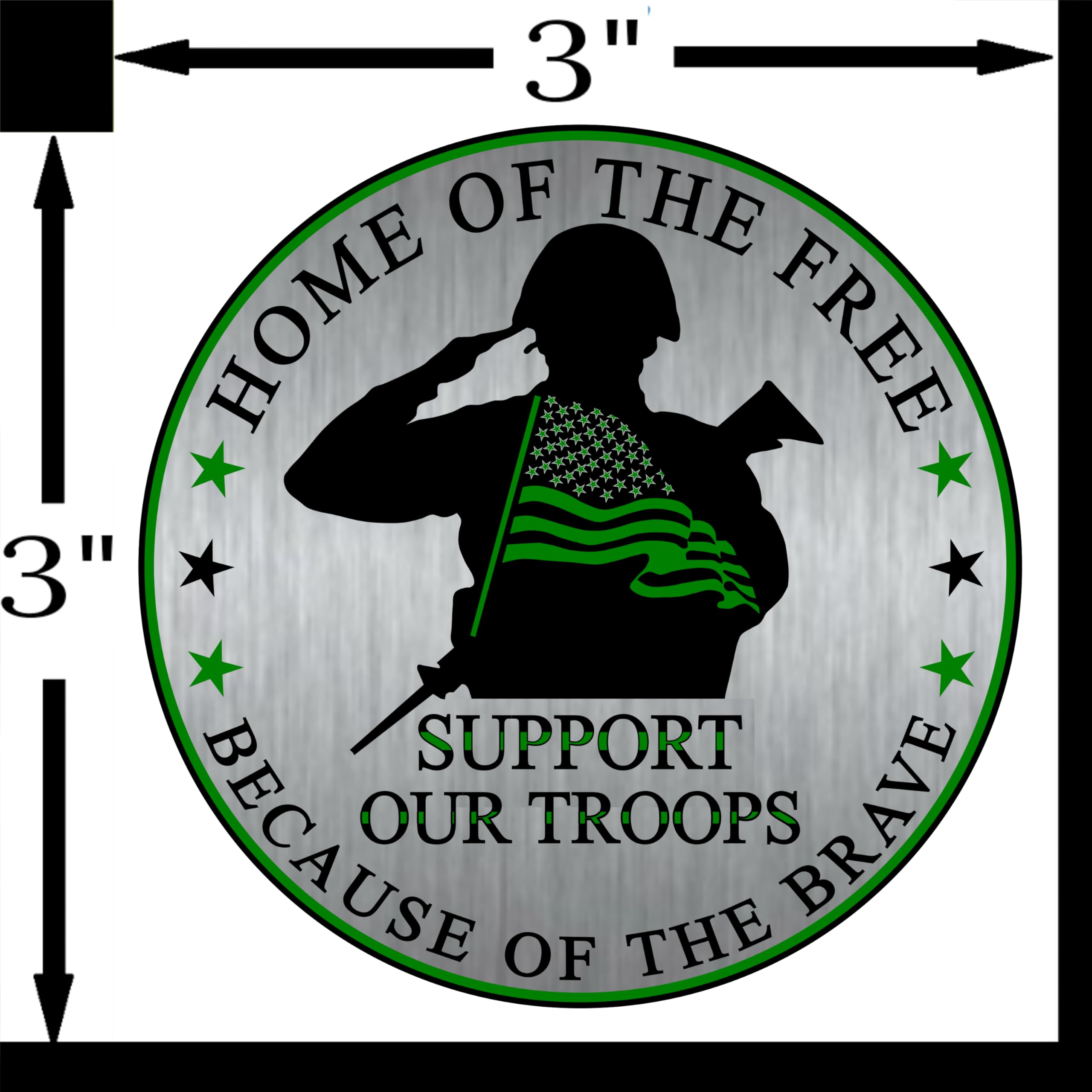 Military Support Stickers Military Stickers & Decals Collection