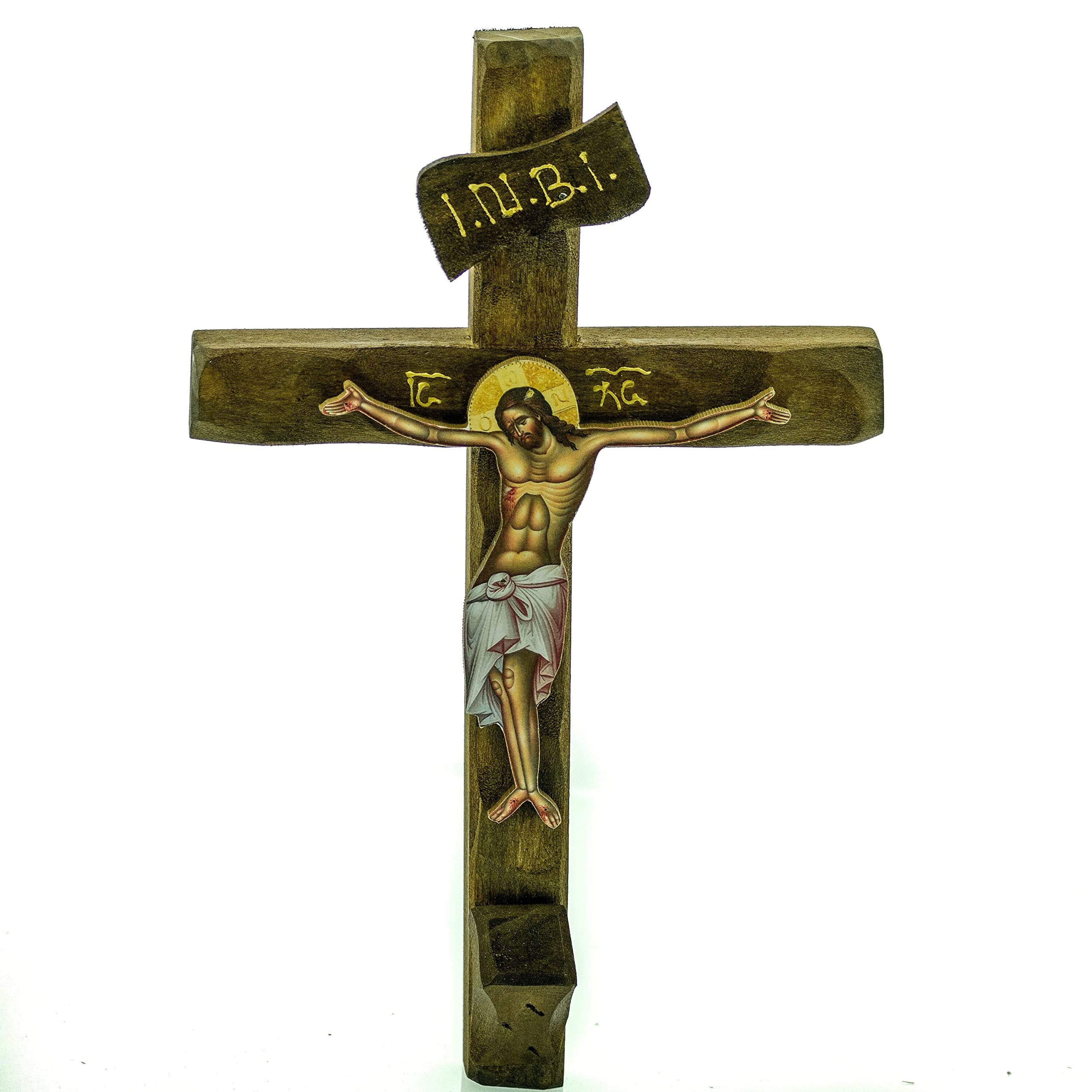 Greek Orthodox Wooden Wall Crosses Orthodox Wall Crucifix Wood Cross