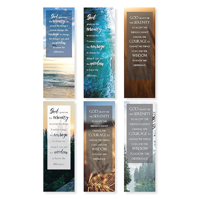 Buy Serenity Prayer Bookmarks - Pack of 48 Online at desertcart INDIA