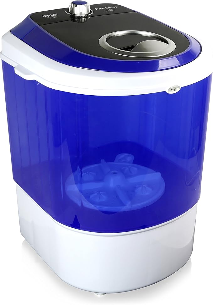 Amazon.com: Pyle Upgraded Version Portable Washer - Top Loader Portable ...