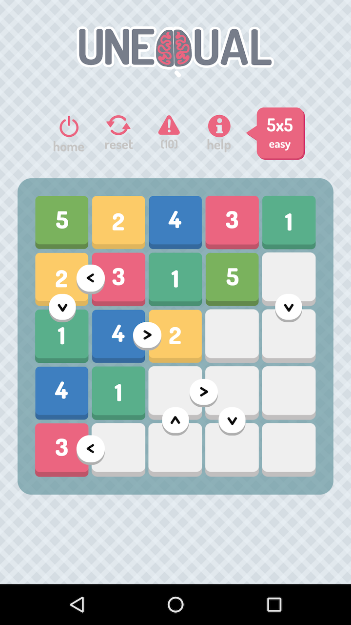 Unequal (Number Puzzle) - App on Amazon Appstore