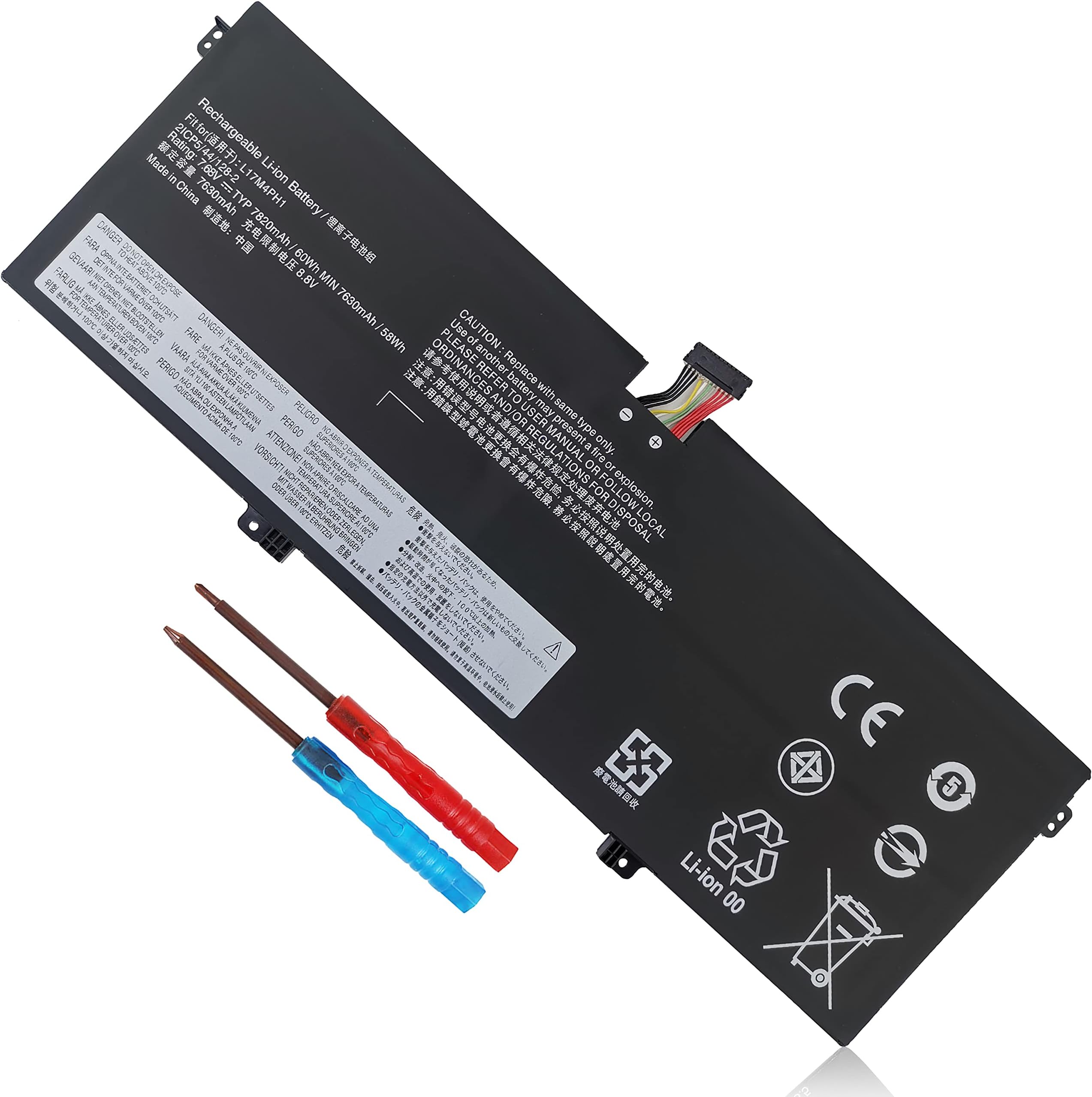 Amazon.com: L16C4P61 L16M4P60 Laptop Battery for Lenovo Yoga 920 920 ...