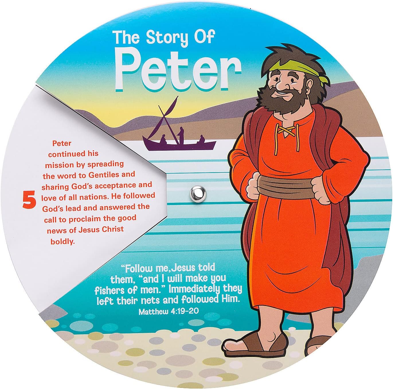 Amazon.com: Fun Express The Story of Peter Learning Wheels - VBS ...