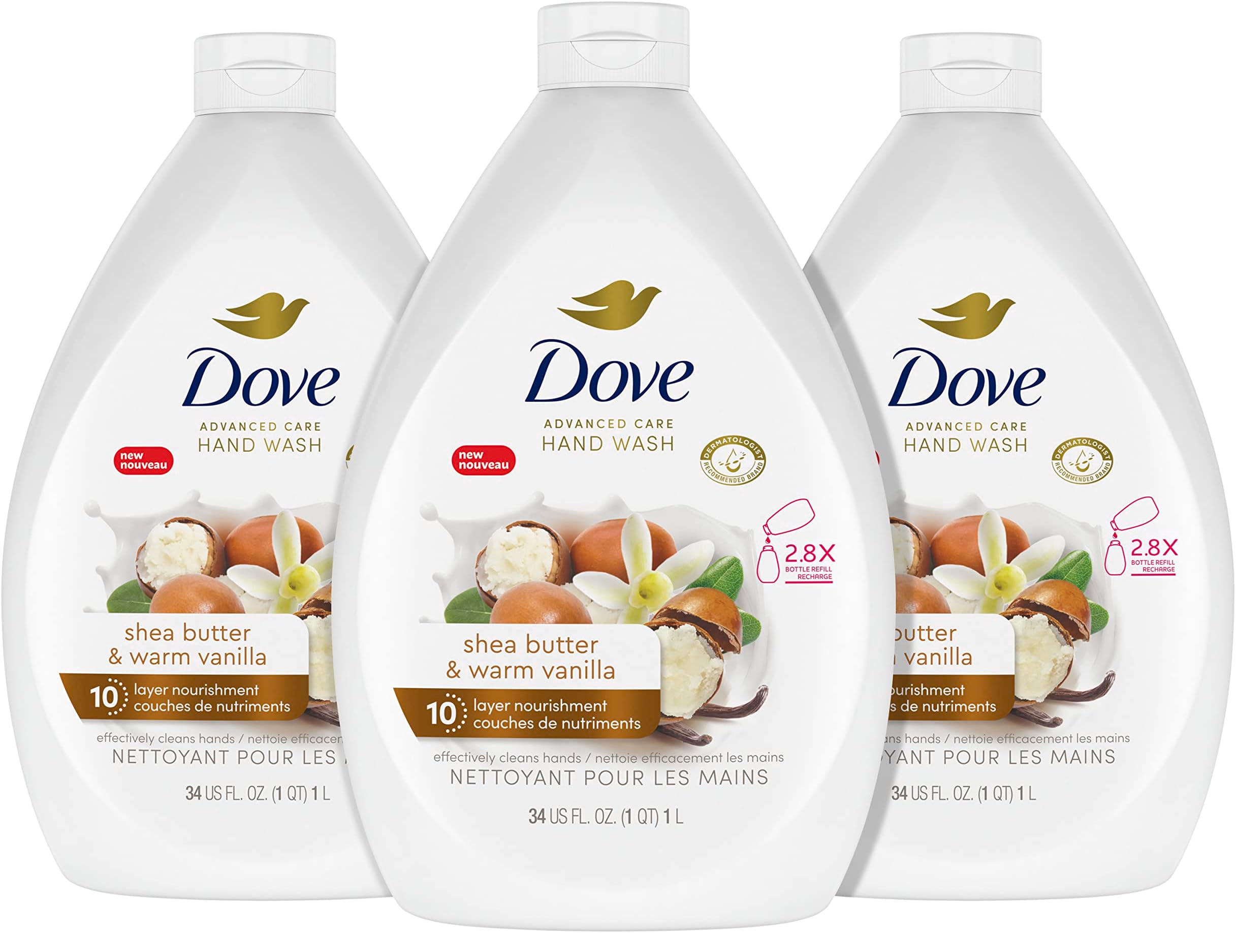 Amazon.com : Dove Liquid Hand Wash Refill, 500ml : Beauty & Personal Care