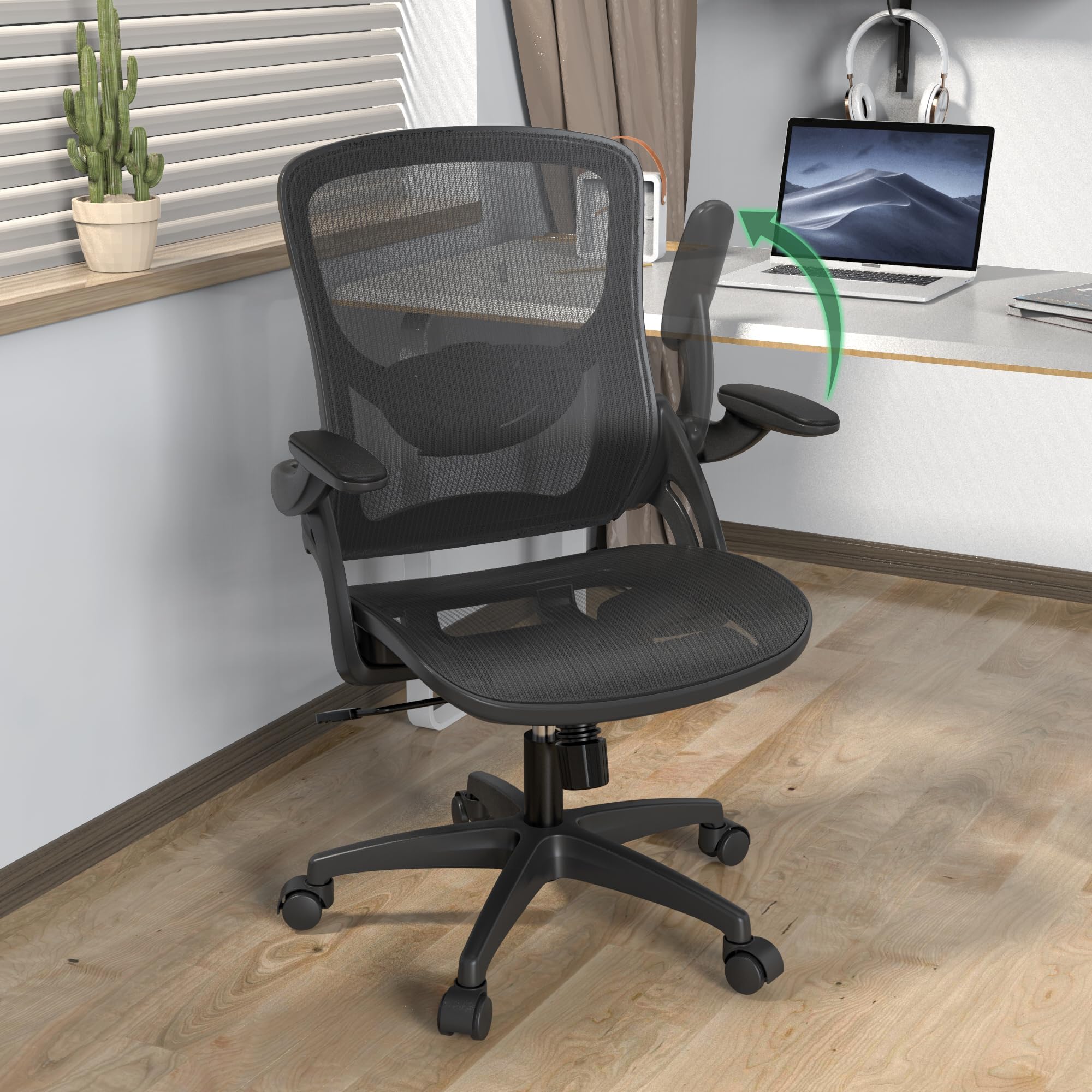 Amazon.com: GABRYLLY Ergonomic Office Chair, Mesh Desk Chair - Lumbar ...