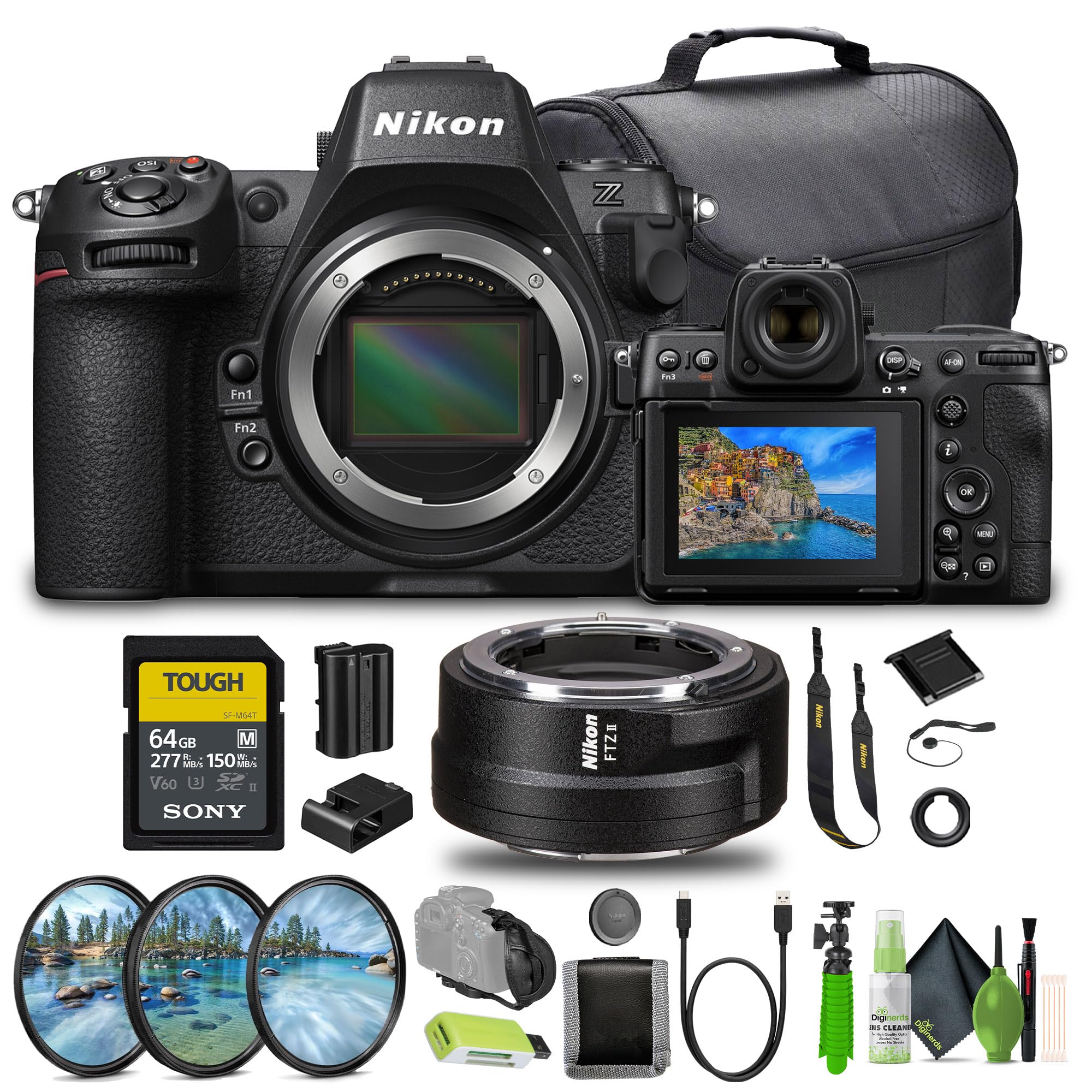 Amazon.com : Nikon Z8 Professional Full Frame Mirrorless 8K Video & Stills Hybrid FX Camera ...