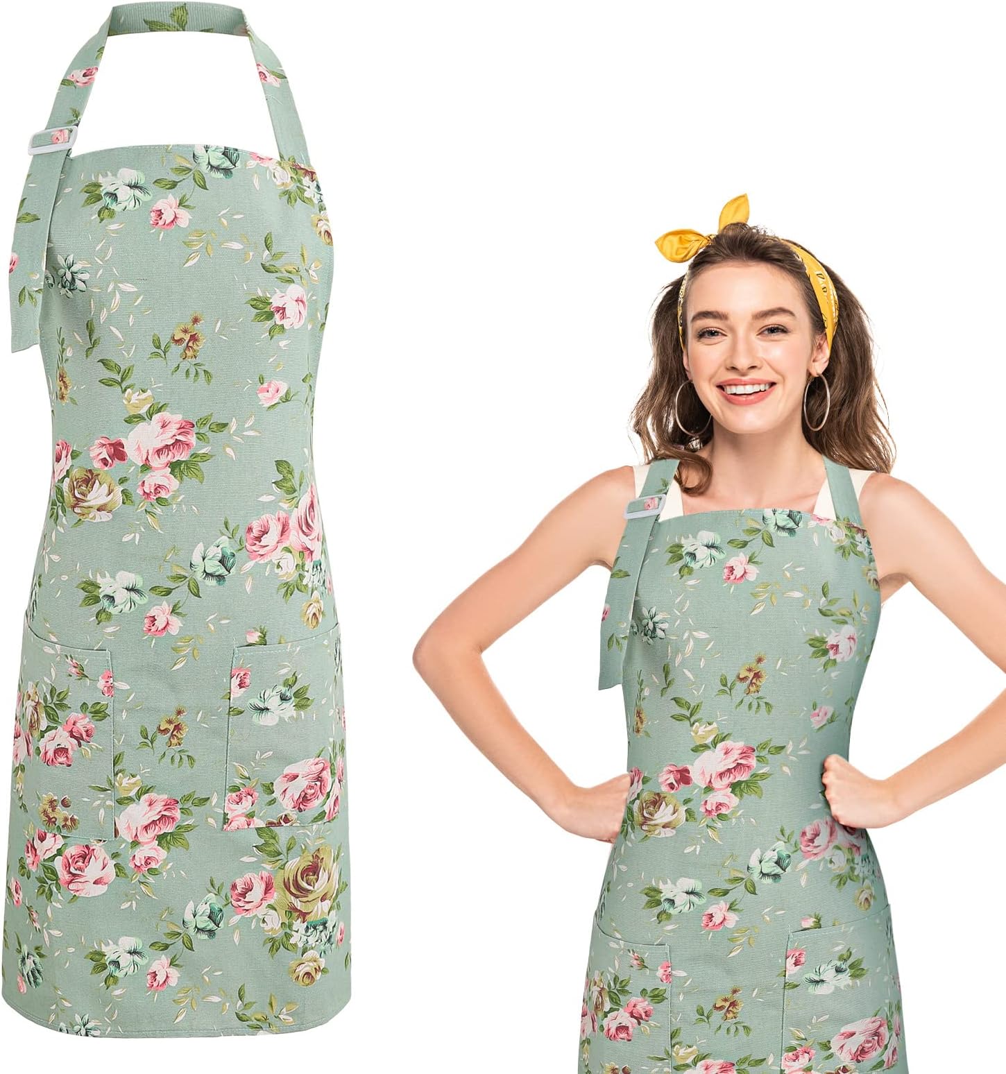 Cute Lovely Unique Design Women Girls Ladies Retro Apron with Chic ...