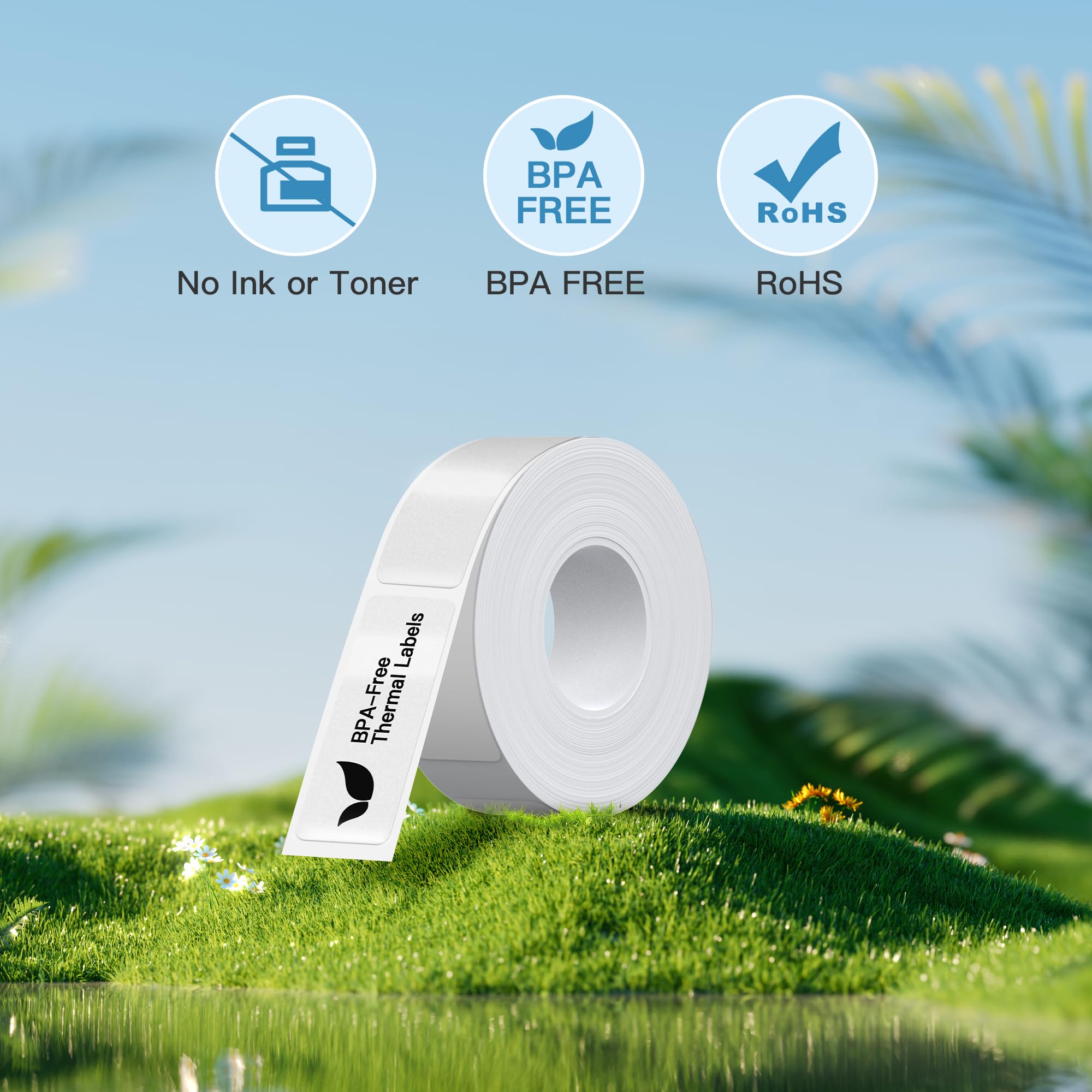 Snapklik.com : POLONO Genuine P31S Label Maker Tape, Adapted Label ...