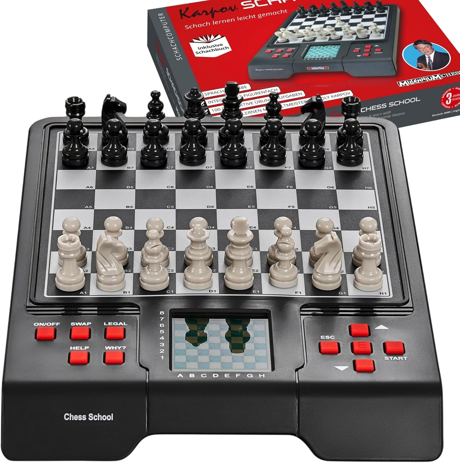 Amazon.com: Electronic Chess Set for Kids & Adults - Computer Chess ...