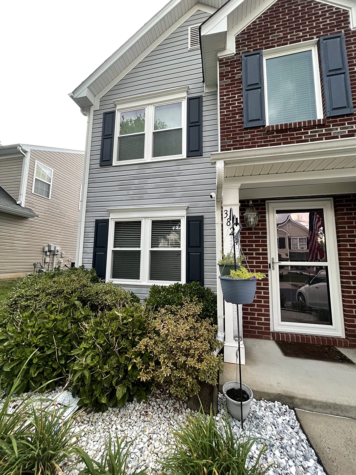 $10/mo - Finance Mid America Raised Panel Vinyl Shutters (1 Pair) - 14. ...