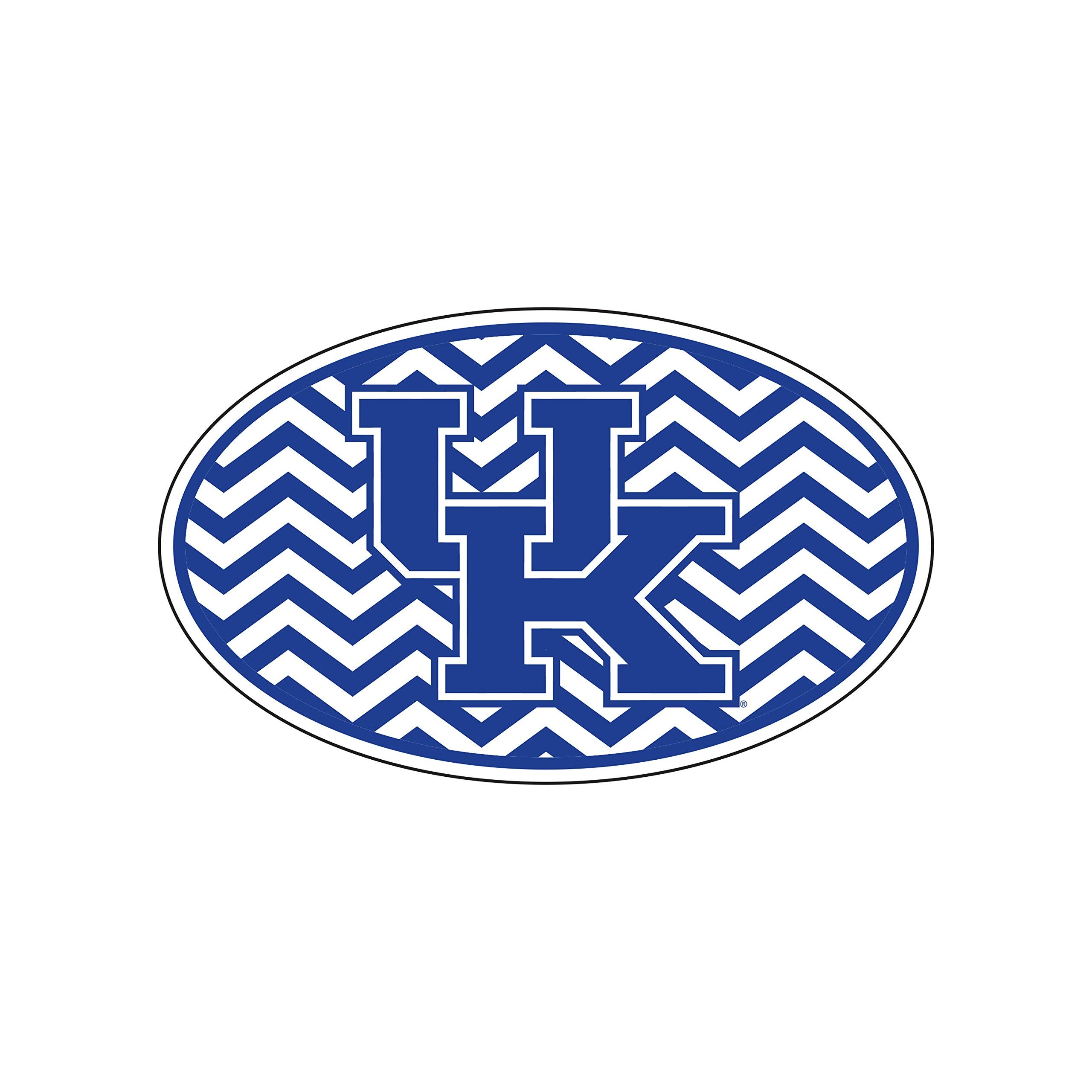 Amazon.com: Craftique Kentucky Decal (OVAL UK CHEVRON DE (4"), 4 in ...