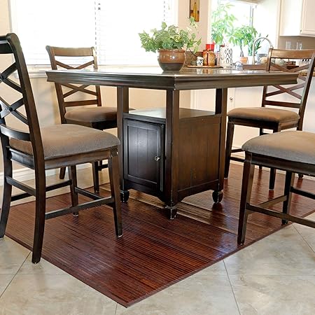 Amazon.com: 5' X 8' Floor Carpet, Bamboo Area Rug Floor Carpet Natural ...