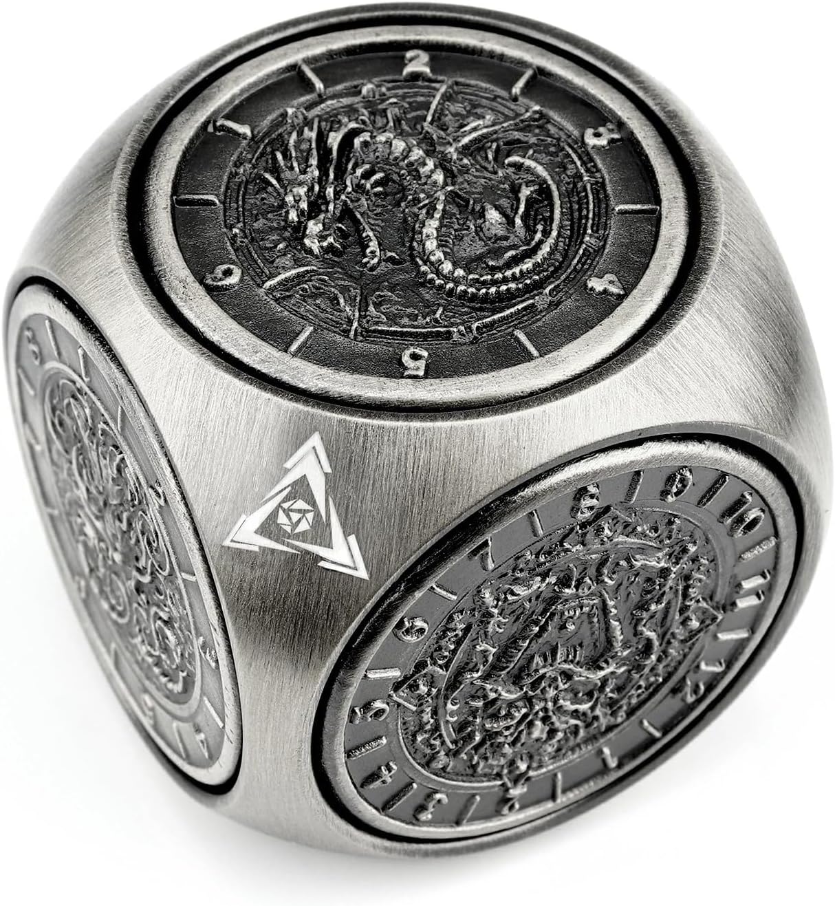 Amazon.com: Haxtec Spinner Dice 7-in-1 Metal DND Dice Set Unique Dice ...