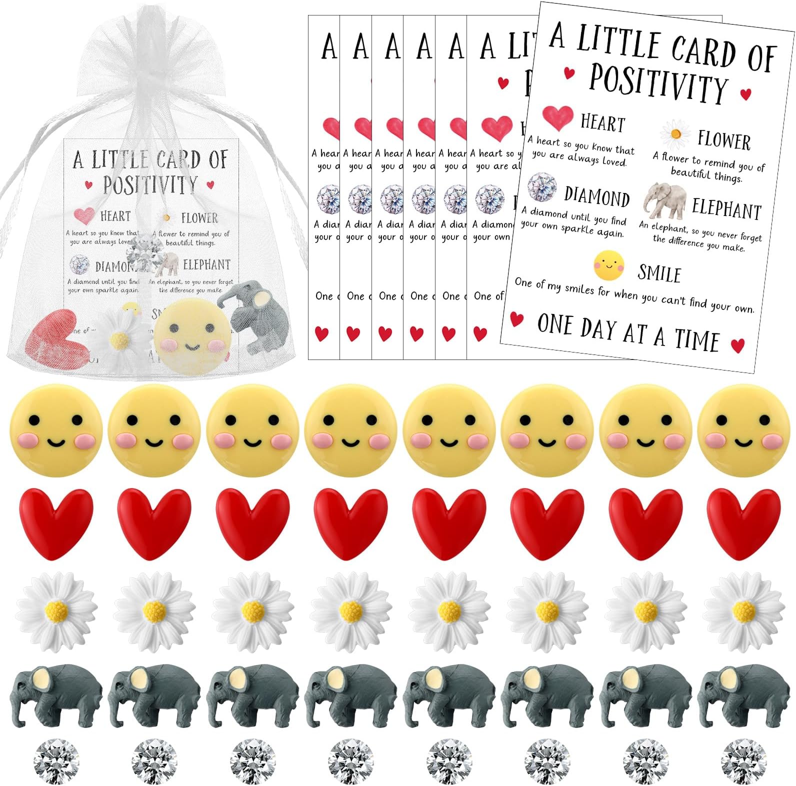 Amazon.com : Seenelling 20 Sets Emotional Support Gifts Bulk Team ...